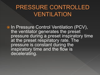 Mechanical ventilation 2 | PPTX