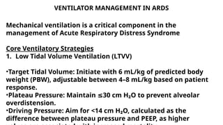 Mechanical ventilation for patients in ICU with Acute.pptx