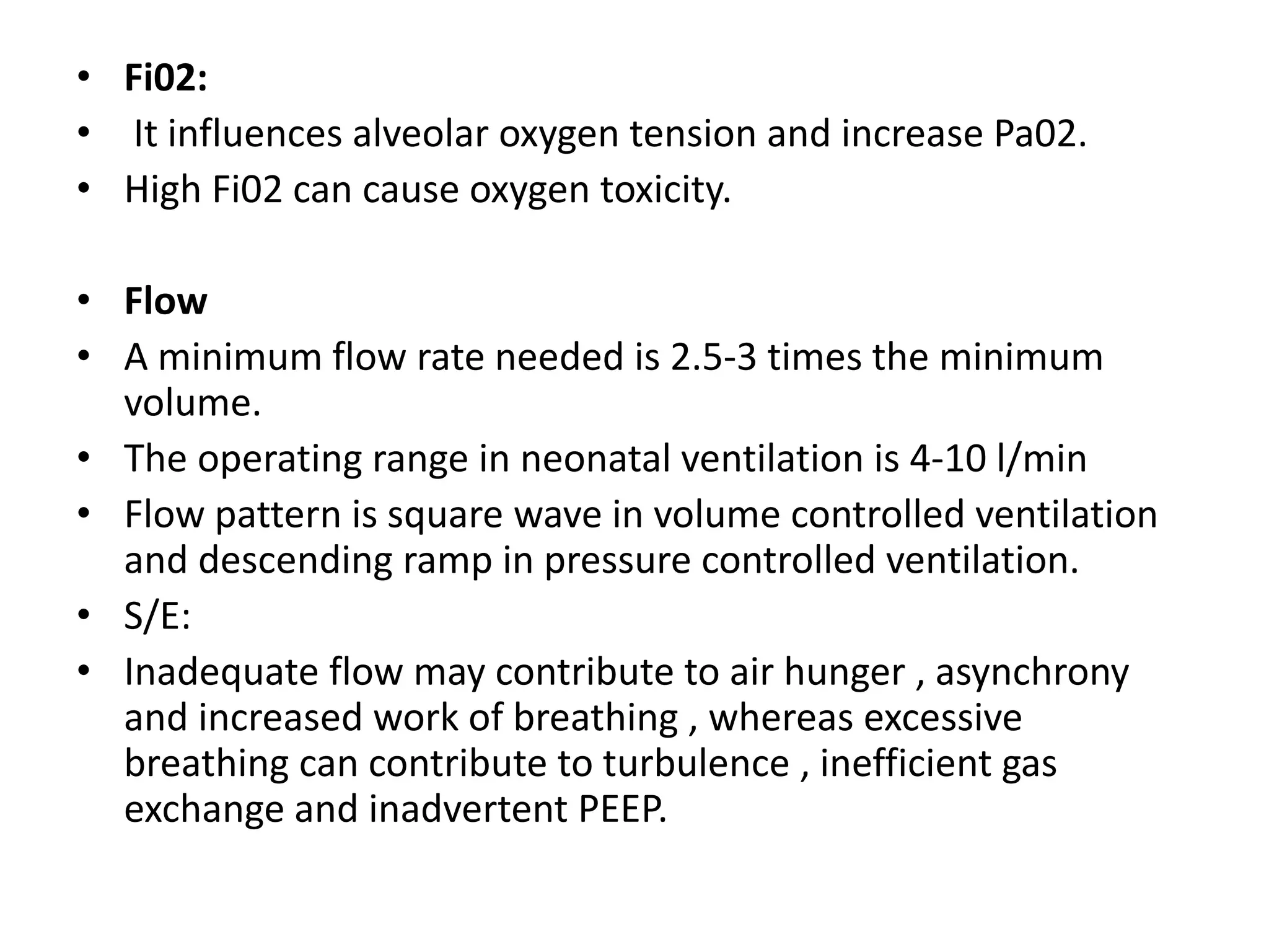 Mechanical ventilation in neonates by dr naved akhter | PPTX