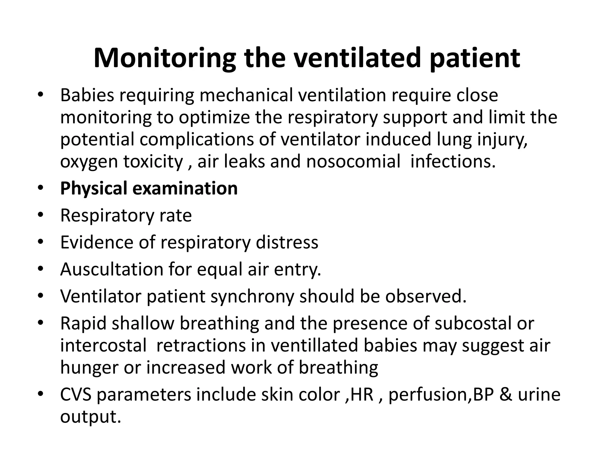 Mechanical ventilation in neonates by dr naved akhter | PPTX