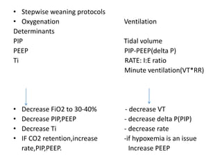 Mechanical ventilation in neonates by dr naved akhter | PPTX