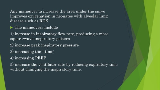Mechanical ventilation in neonates | PPTX | Lung and Respiratory Health ...