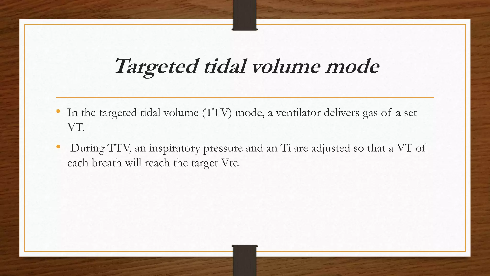 Mechanical ventilation in neonates part 2. | PPTX