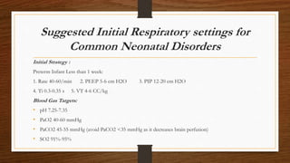 Mechanical ventilation in neonates part 2. | PPT