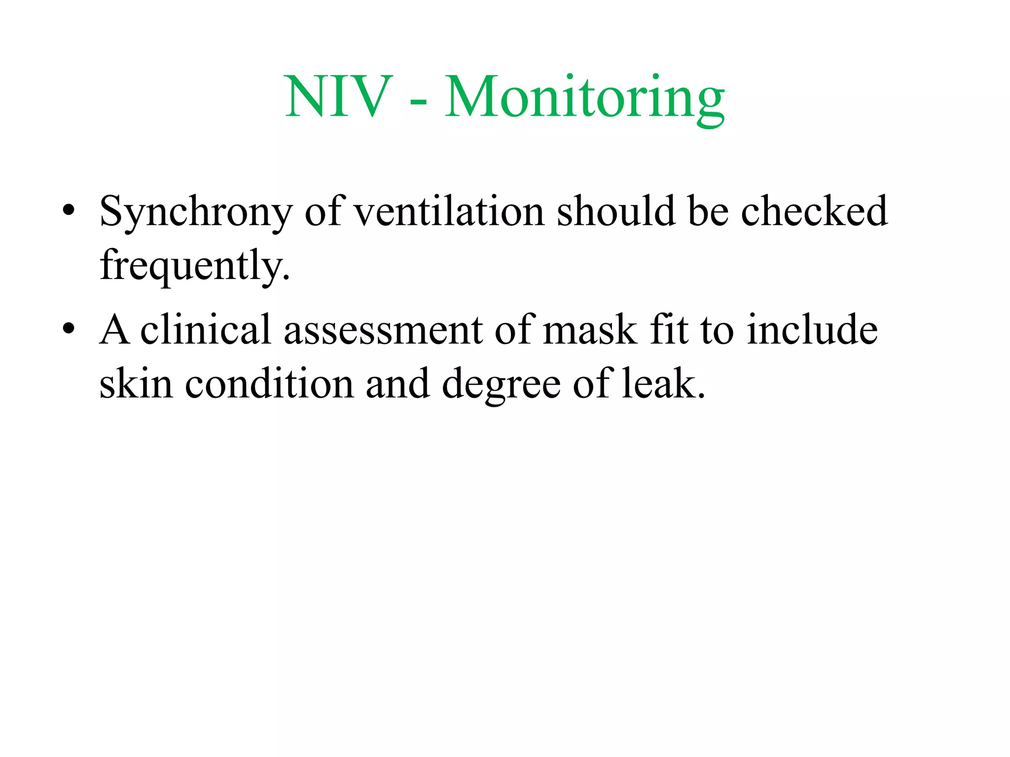 Mechanical ventilation in obstructive airway diseases | PPTX