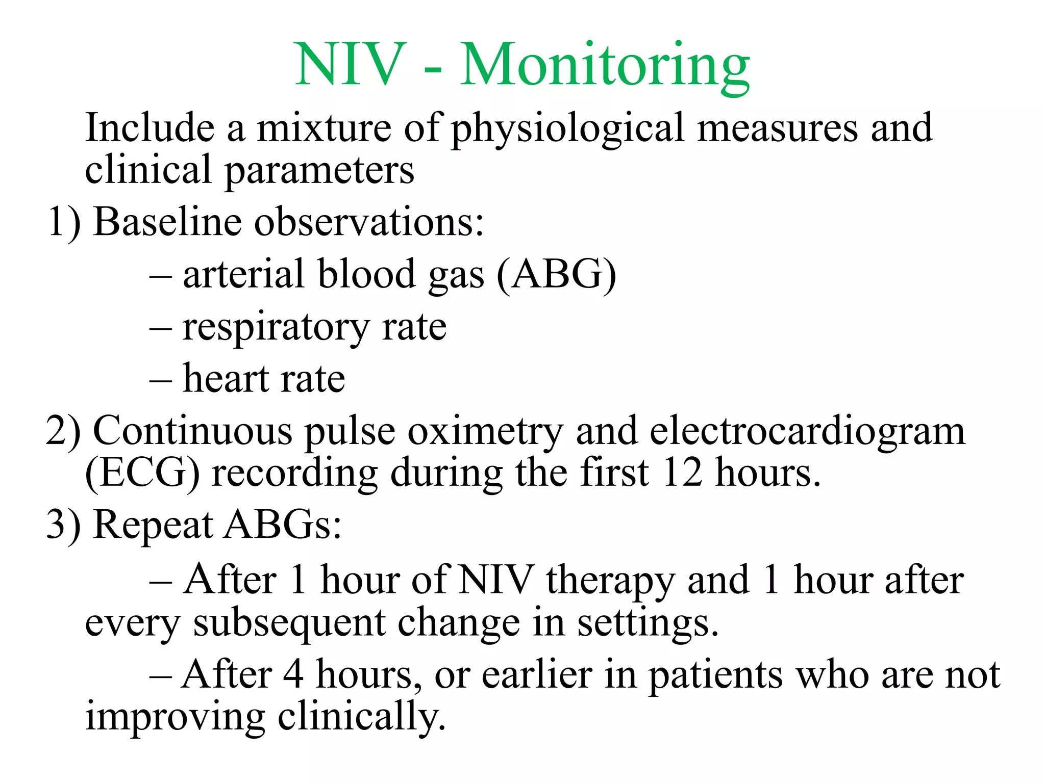 Mechanical ventilation in obstructive airway diseases | PPTX