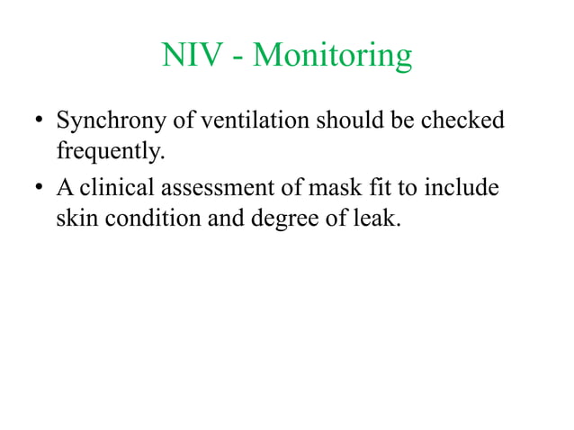 Mechanical ventilation in obstructive airway diseases | PPTX