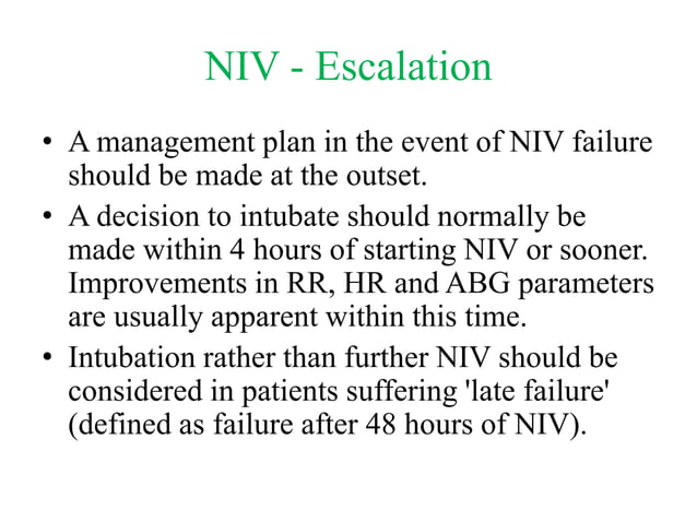 Mechanical ventilation in obstructive airway diseases | PPTX