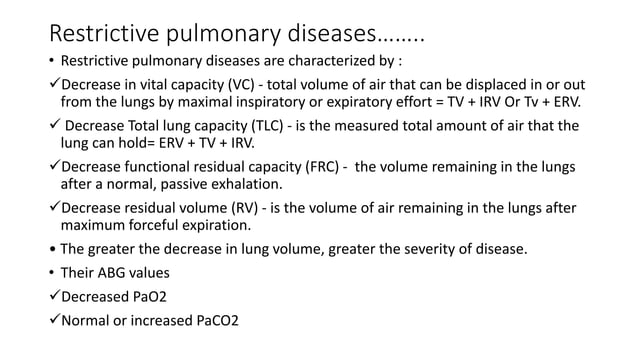 mechanical ventilation in restrictive lung disease.pptx | Lung and ...