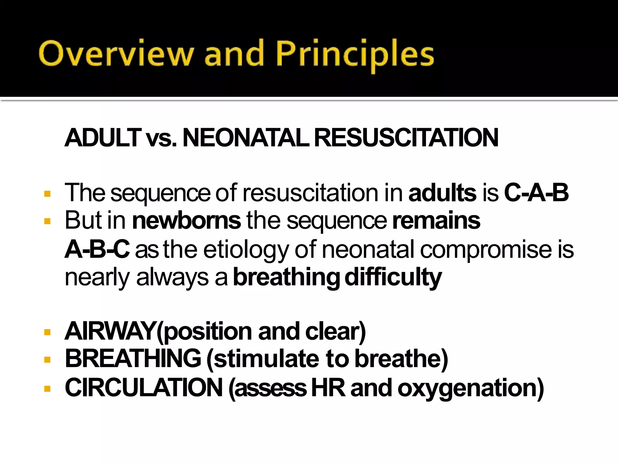 Mechanical ventilation & intubation for neonates | PPTX