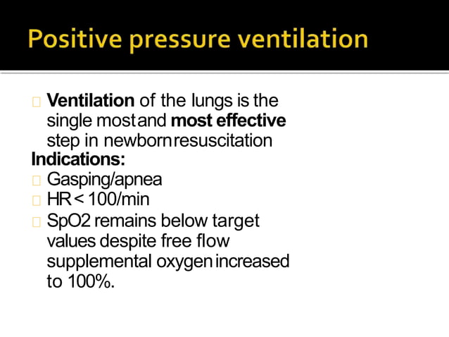 Mechanical ventilation & intubation for neonates | PPTX | Lung and ...