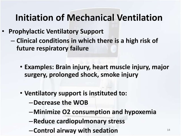 Mechanical ventilation ppt | PPTX