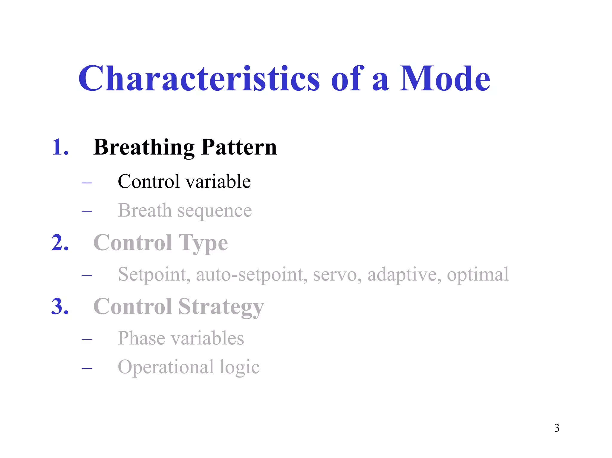 Mechanical ventilation, understanding modes. | PPTX