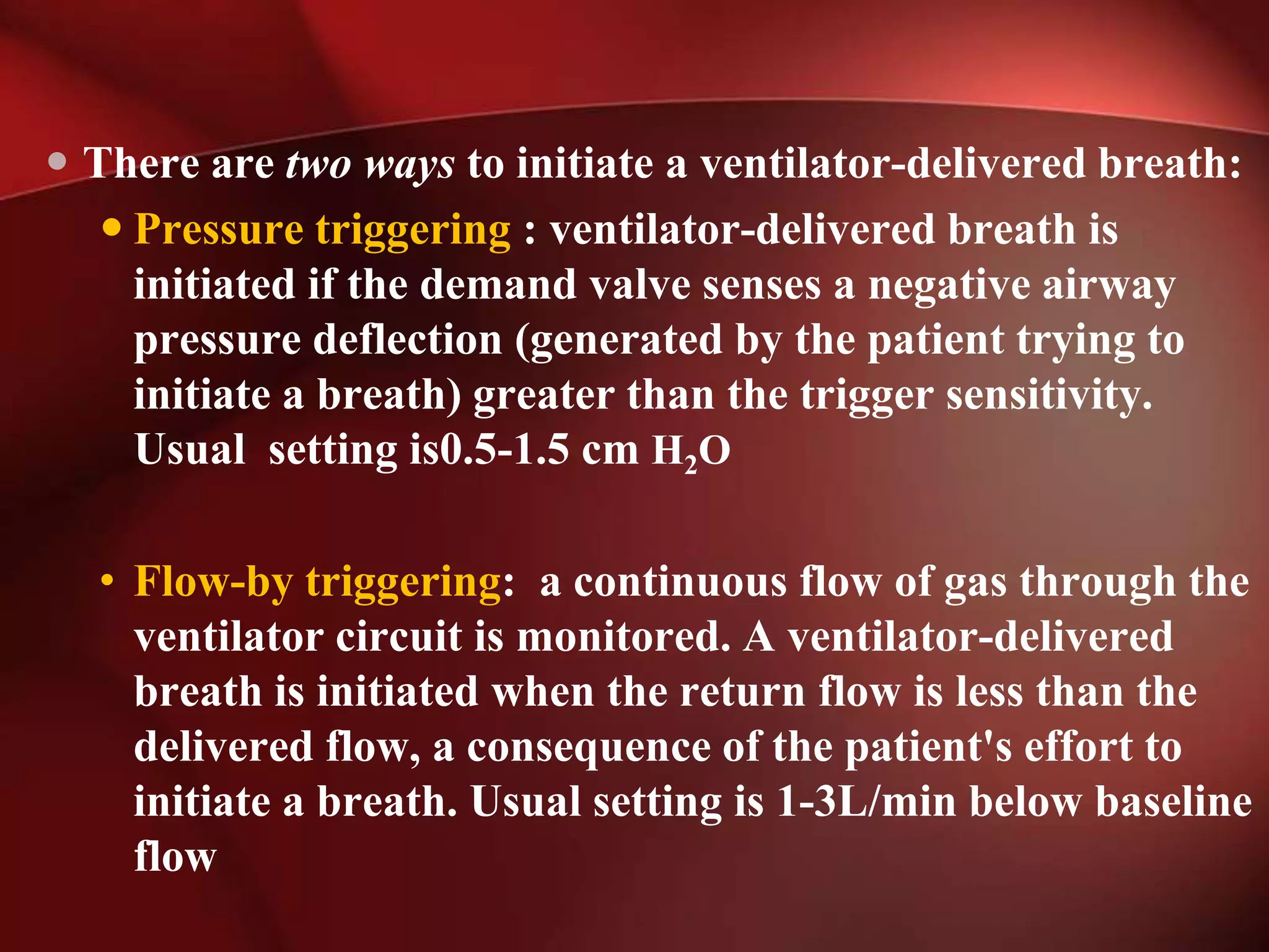 Mechanical ventilator | PPTX