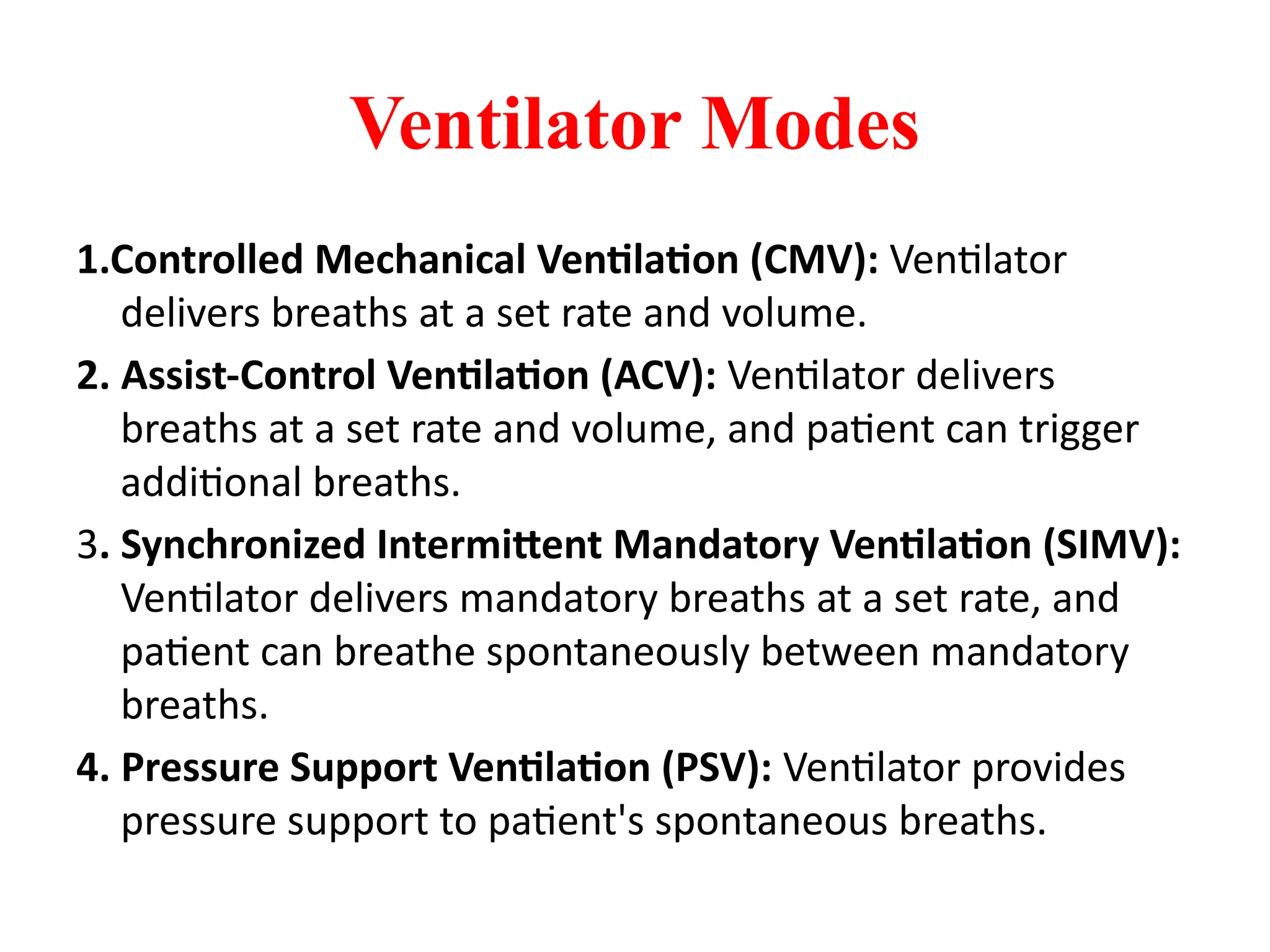 mechanical ventilator AND Nursing management of patient on ...