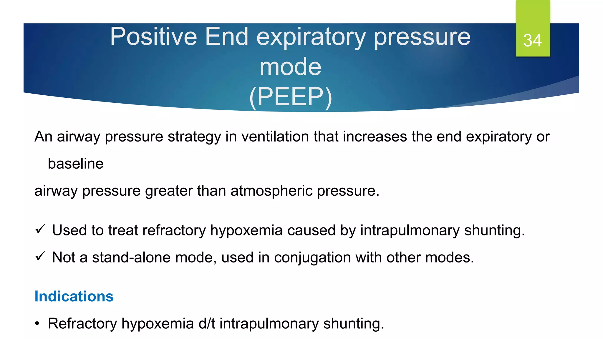 Mechanical ventilator basic setting and modes | PPT