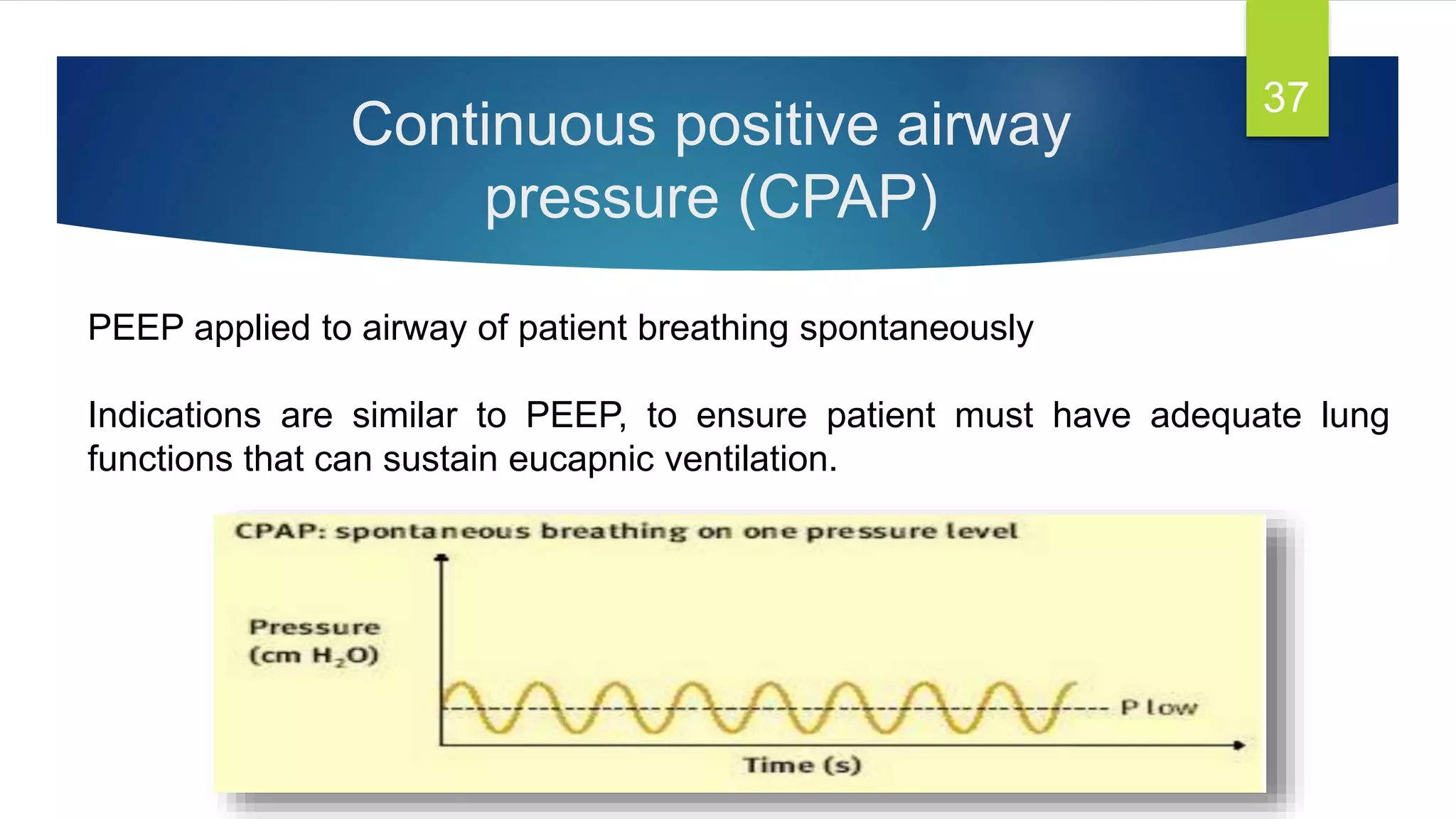 Mechanical ventilator basic setting and modes | PPT