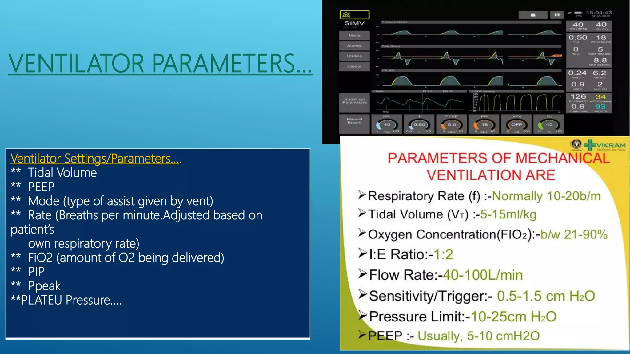 Mechanical ventilator, common modes, indications,nursing ...