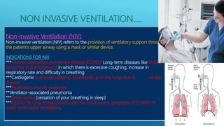 Mechanical ventilator, common modes, indications,nursing ...