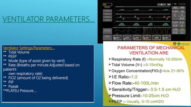Mechanical ventilator, common modes, indications,nursing ...