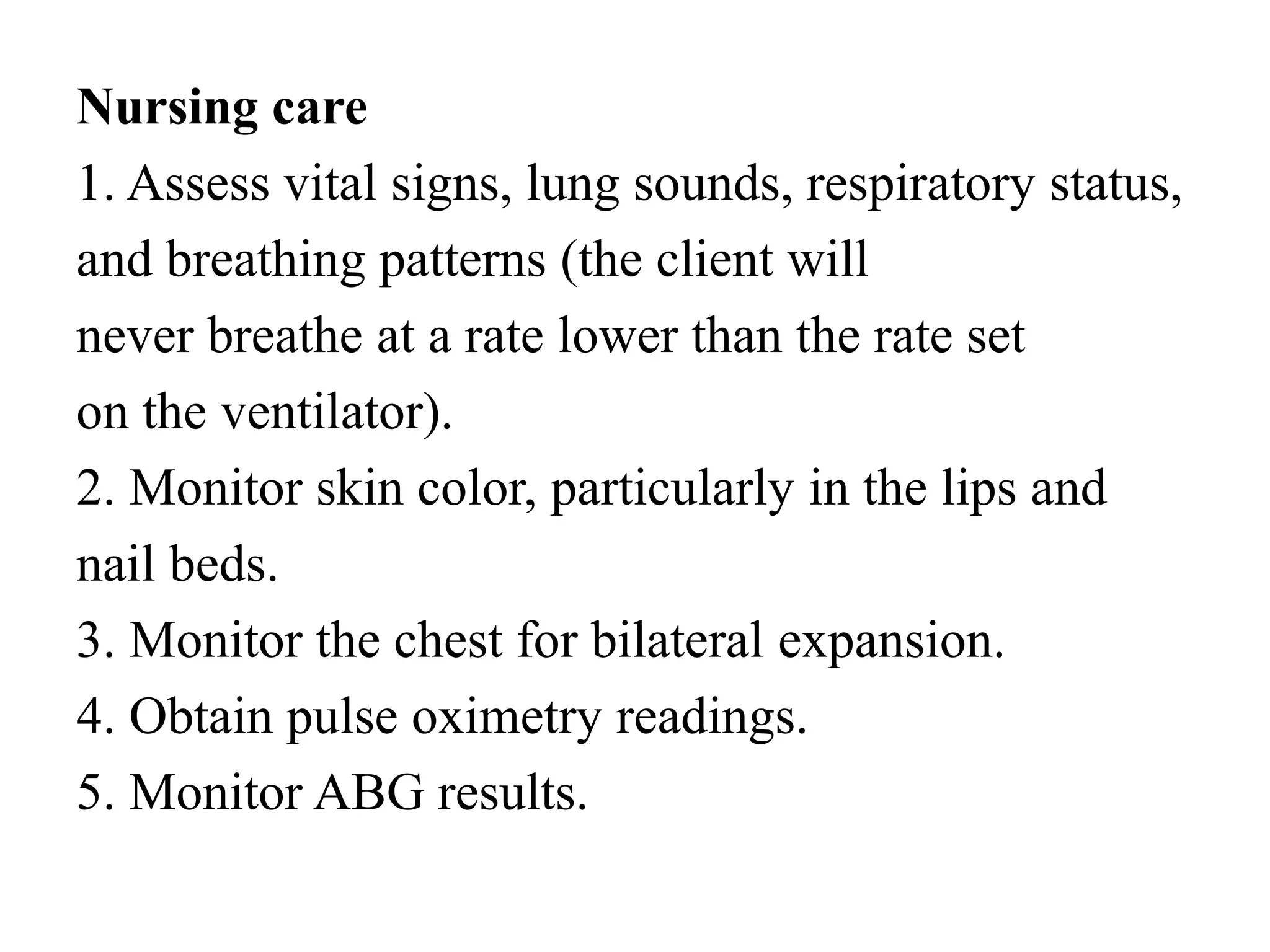 Mechanical ventilator for nurses 08.02.19