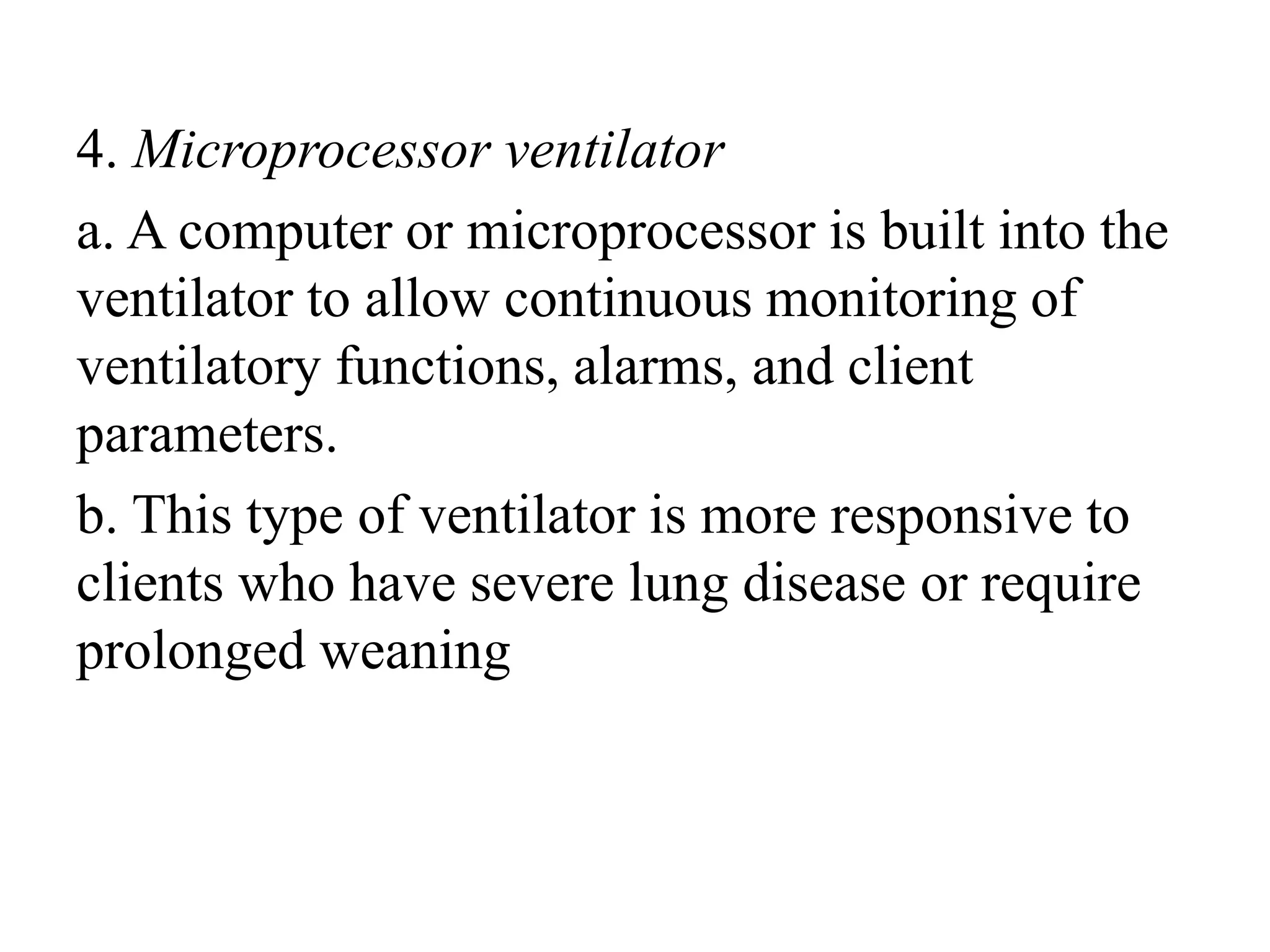 Mechanical ventilator for nurses 08.02.19