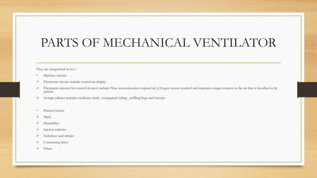MECHANICAL VENTILATOR OD22BEE GROUP 7.pptx