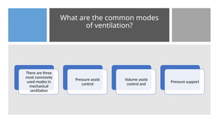 Mechanical Ventilator Settings and Basic Modes.pptx