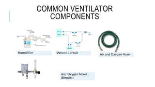 Mechanical ventilators- Applications and Usage | PPTX