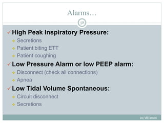 Mechanical ventilatory support | PPTX