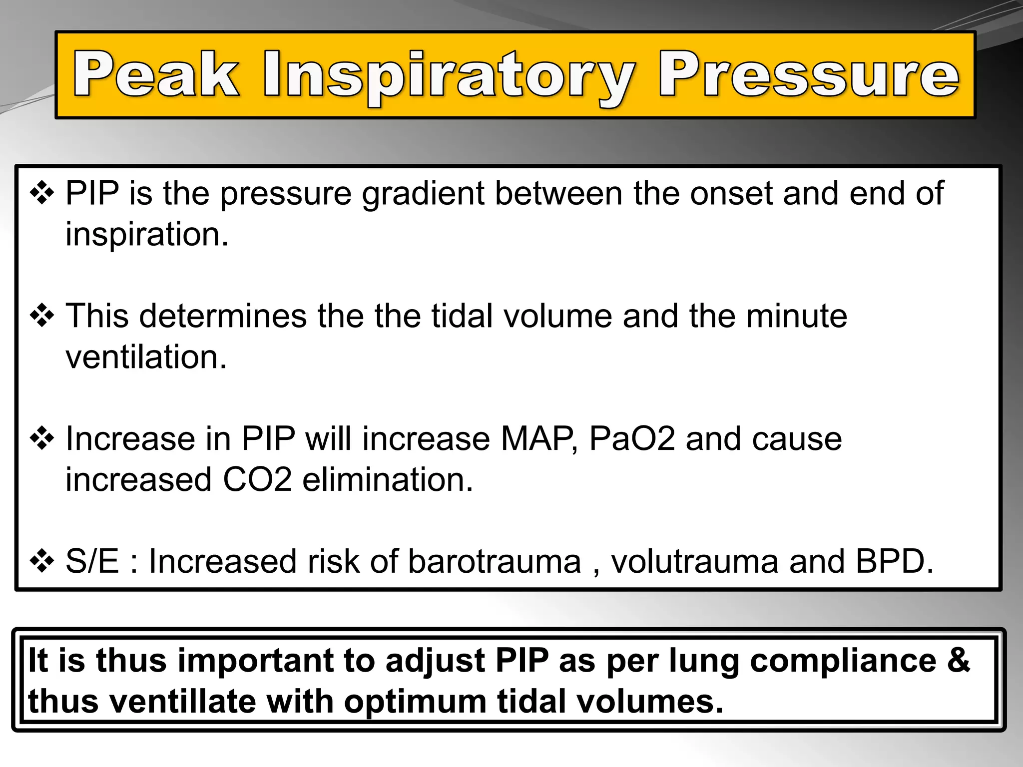 Basics of Neonatal Mechanical ventillation | PPSX