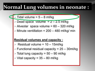 Basics of Neonatal Mechanical ventillation | PPSX