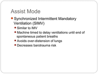 Mechanical ventlation | PPT