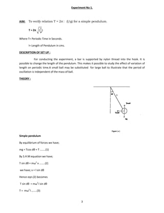 Mechanical vibration lab_manual | PDF