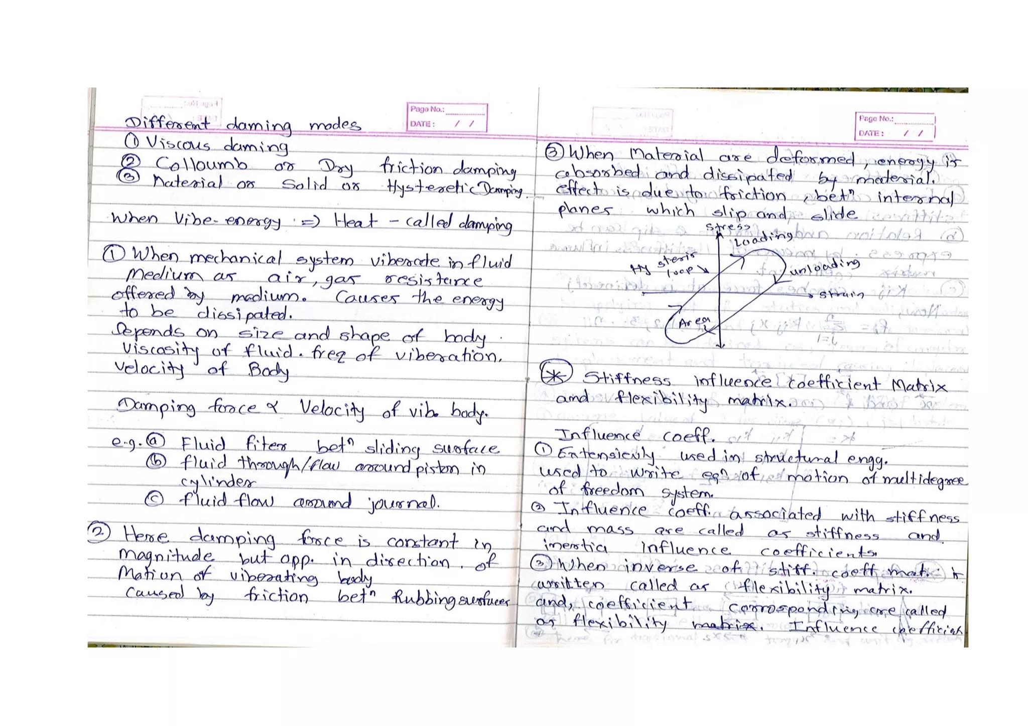 Mechanical vibration notes | PDF