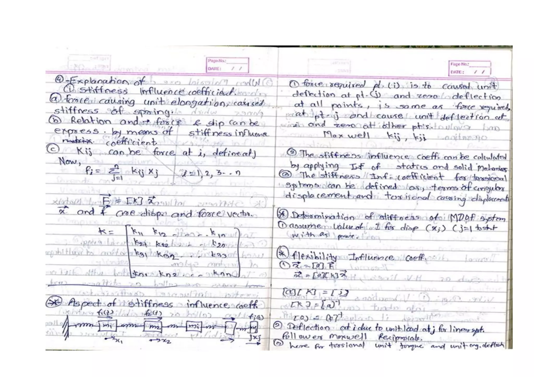 Mechanical vibration notes | PDF