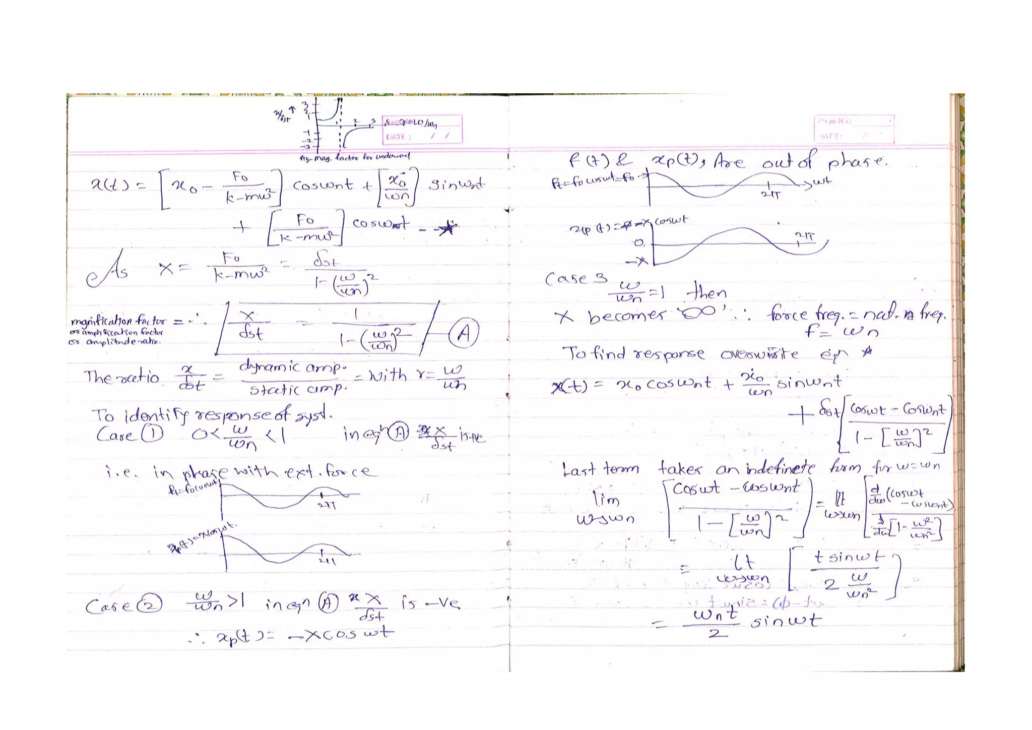 Mechanical vibration notes | PDF