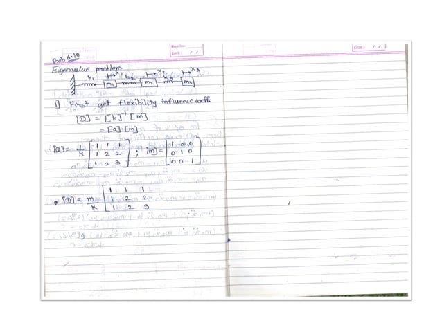 Mechanical vibration notes | PDF