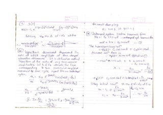Mechanical Vibration Notes Pdf