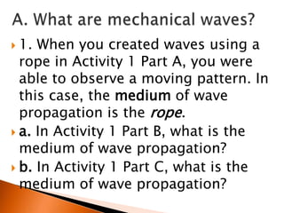 Mechanical vs electromagnetic waves | PPTX