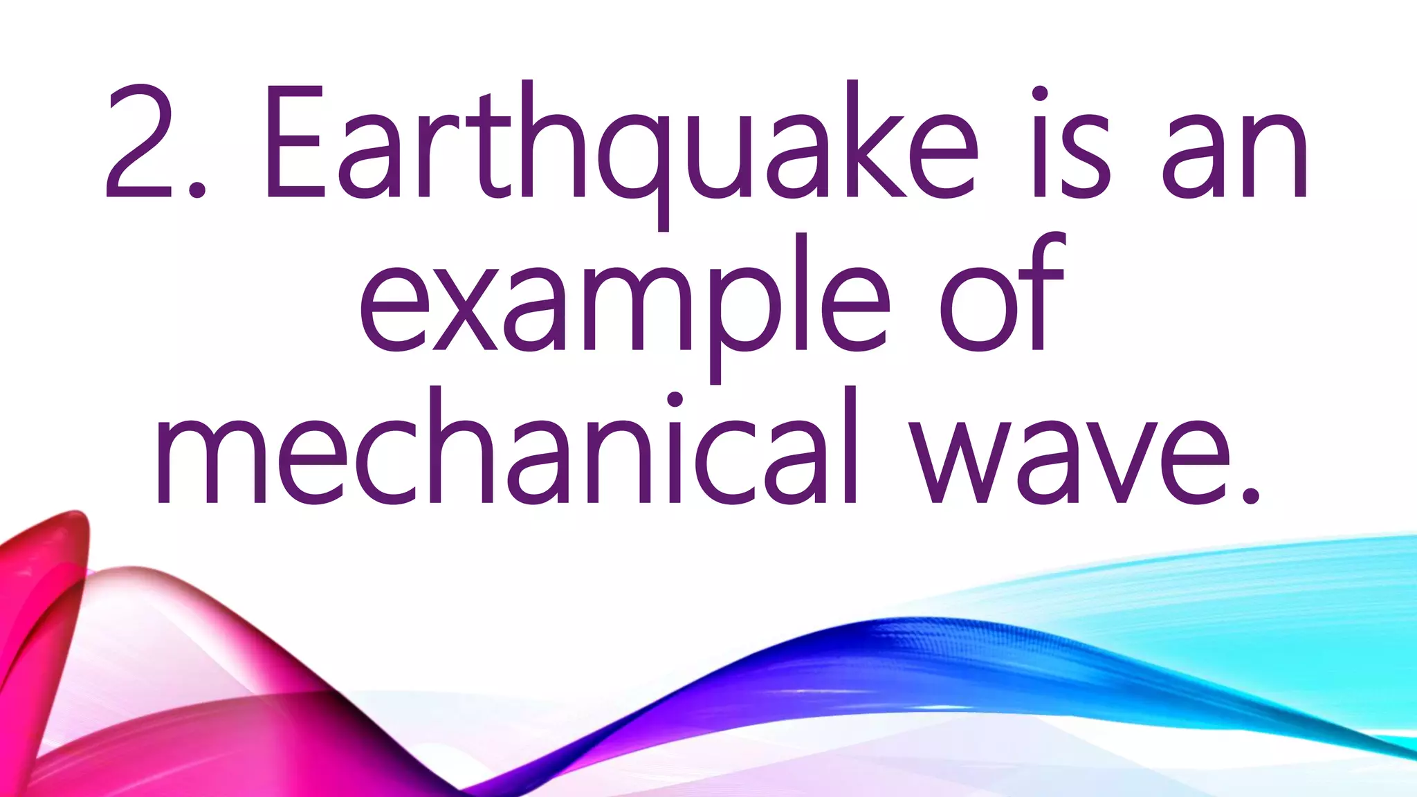 Mechanical waves vs. electromagnetic waves | PPTX