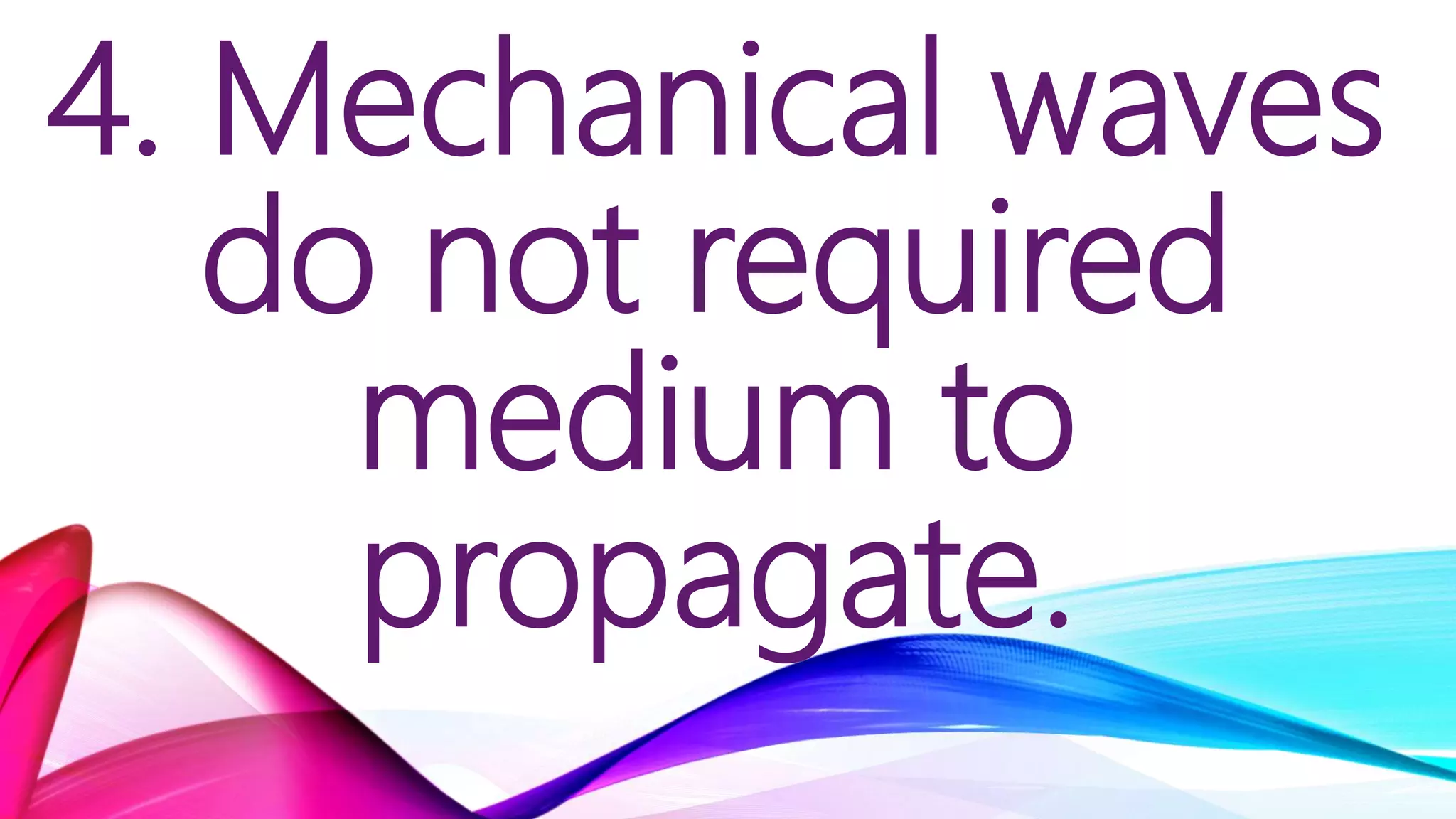 Mechanical waves vs. electromagnetic waves | PPTX