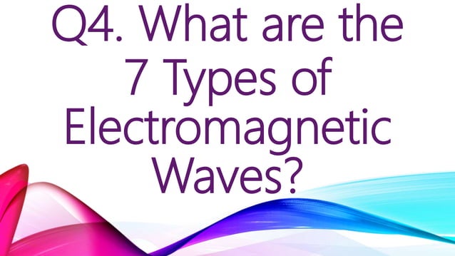 Mechanical waves vs. electromagnetic waves | PPTX | Physics | Science