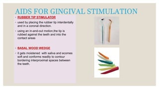 Mechanical ways of plaque control | PPTX