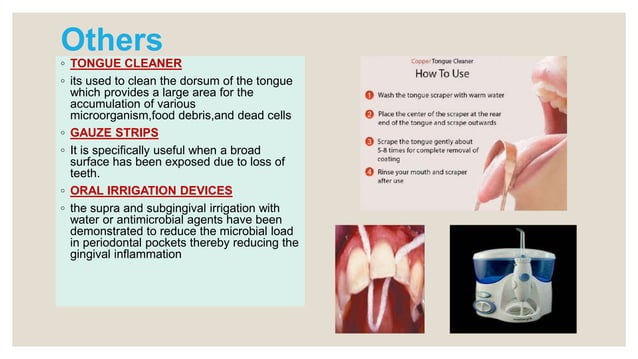 Mechanical ways of plaque control | PPTX | Oral care | Personal Care