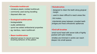 Mechanical ways of plaque control | PPTX | Oral care | Personal Care