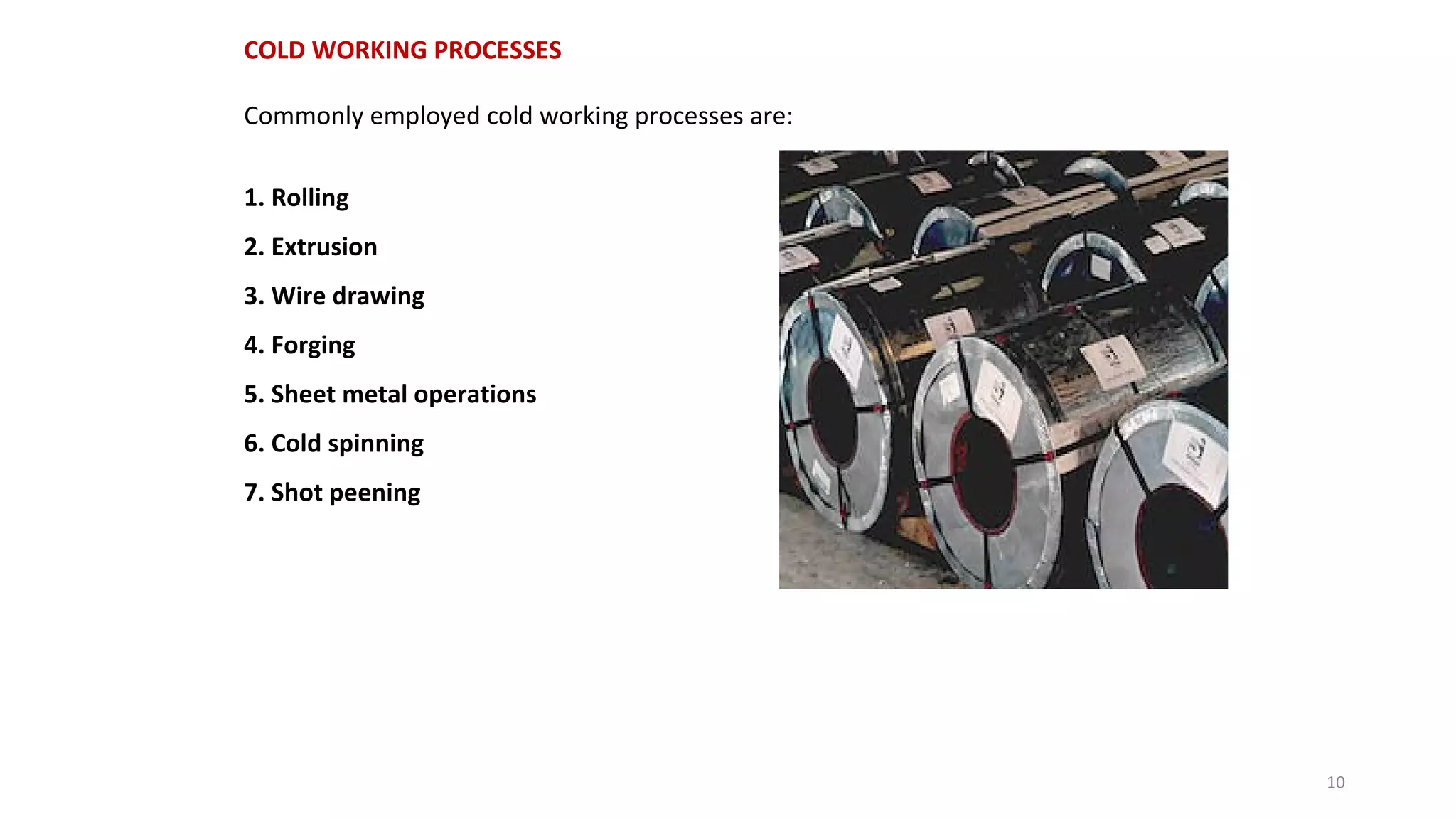 Mechanical working of metals | PPT