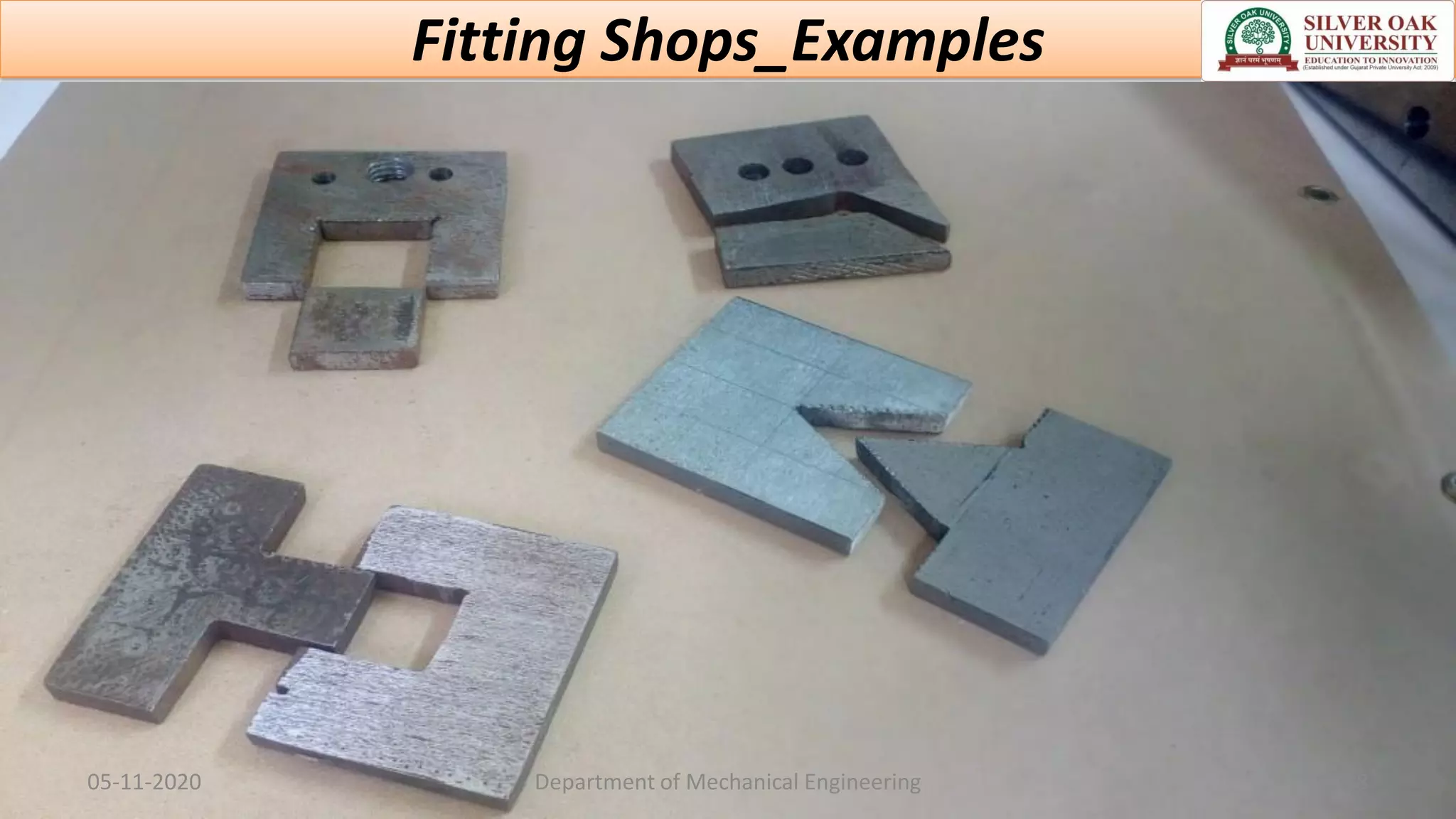 Mechanical workshop introduction safety_carpentry_fitting_smithy ...