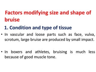 MECHANICLINJURIESABSIONCONTUSON-laceration, incised etc | PPTX