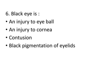 MECHANICLINJURIESABSIONCONTUSON-laceration, incised etc | PPTX